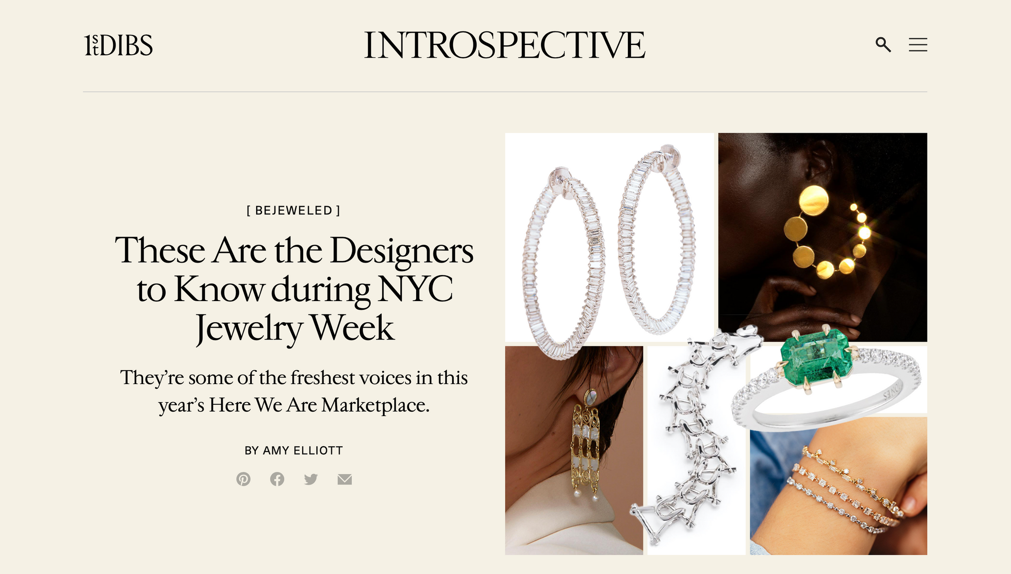 Interview with Introspective Magazine