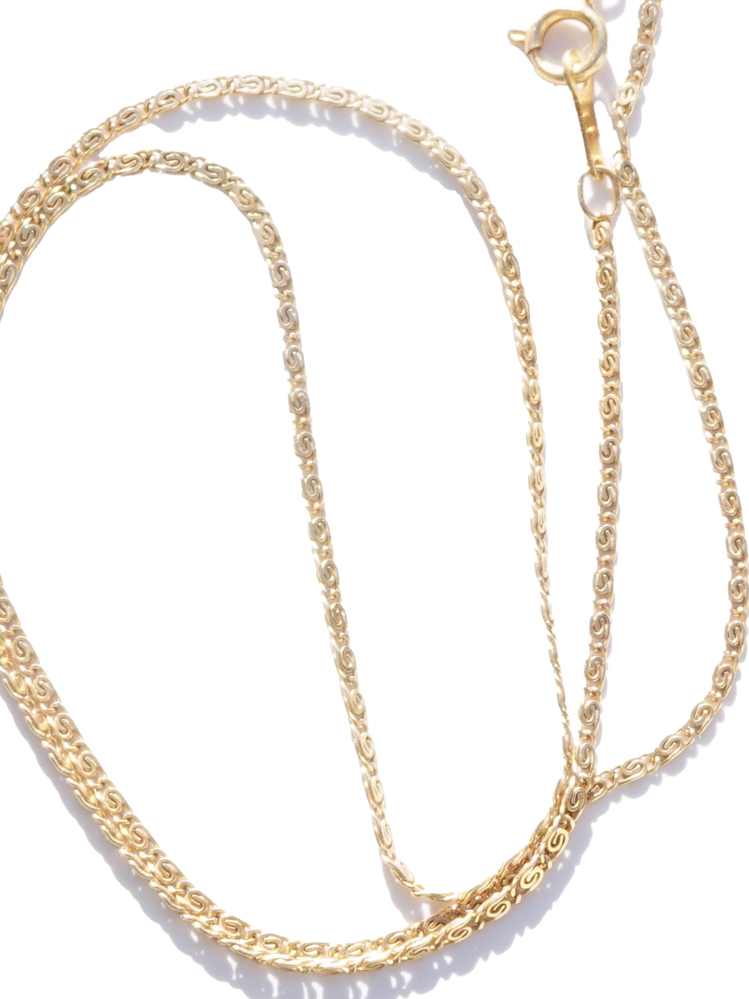 Vintage Swirl Pattern Chain